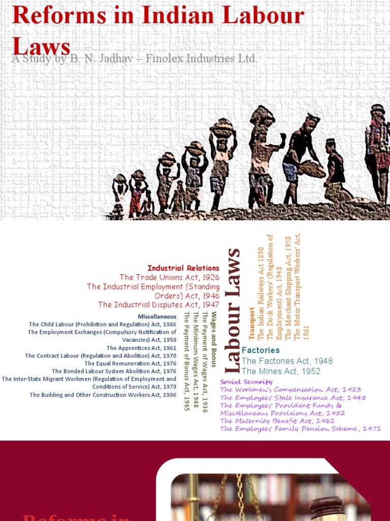 Reforms in Indian Labour Laws | PDF