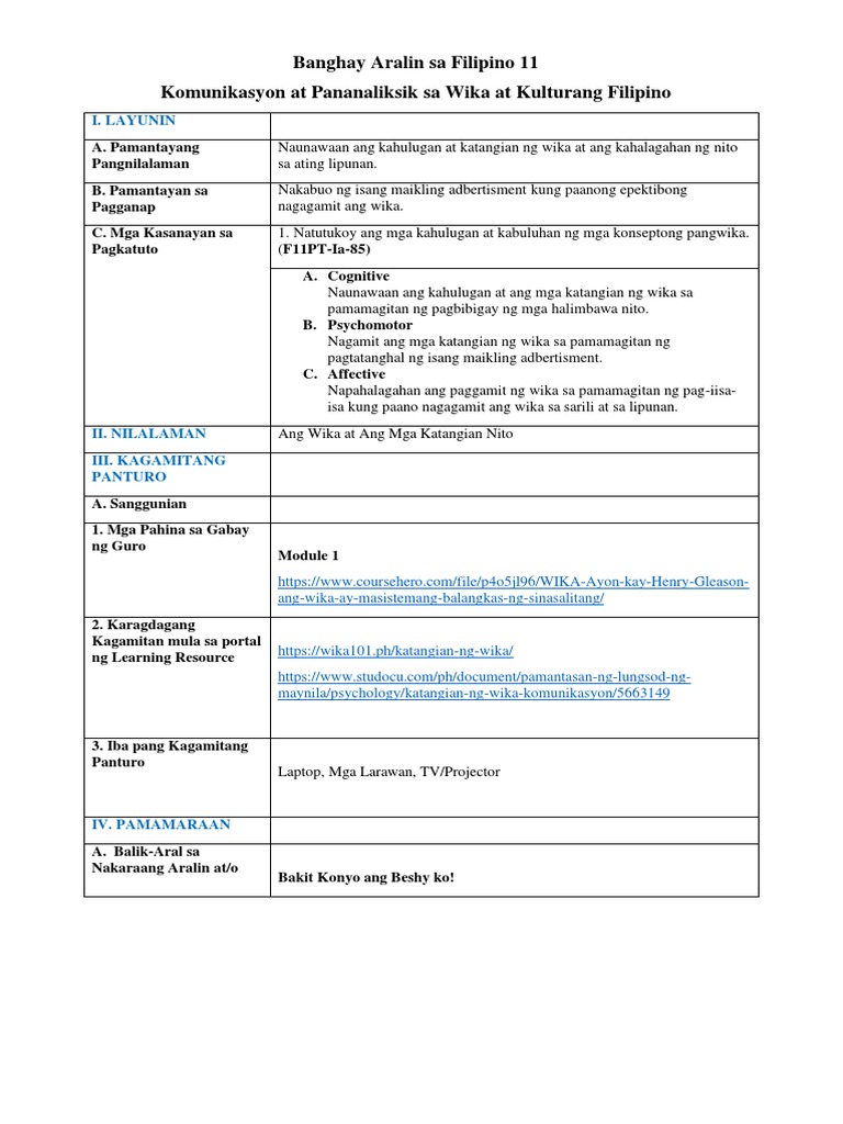 Wika | PDF