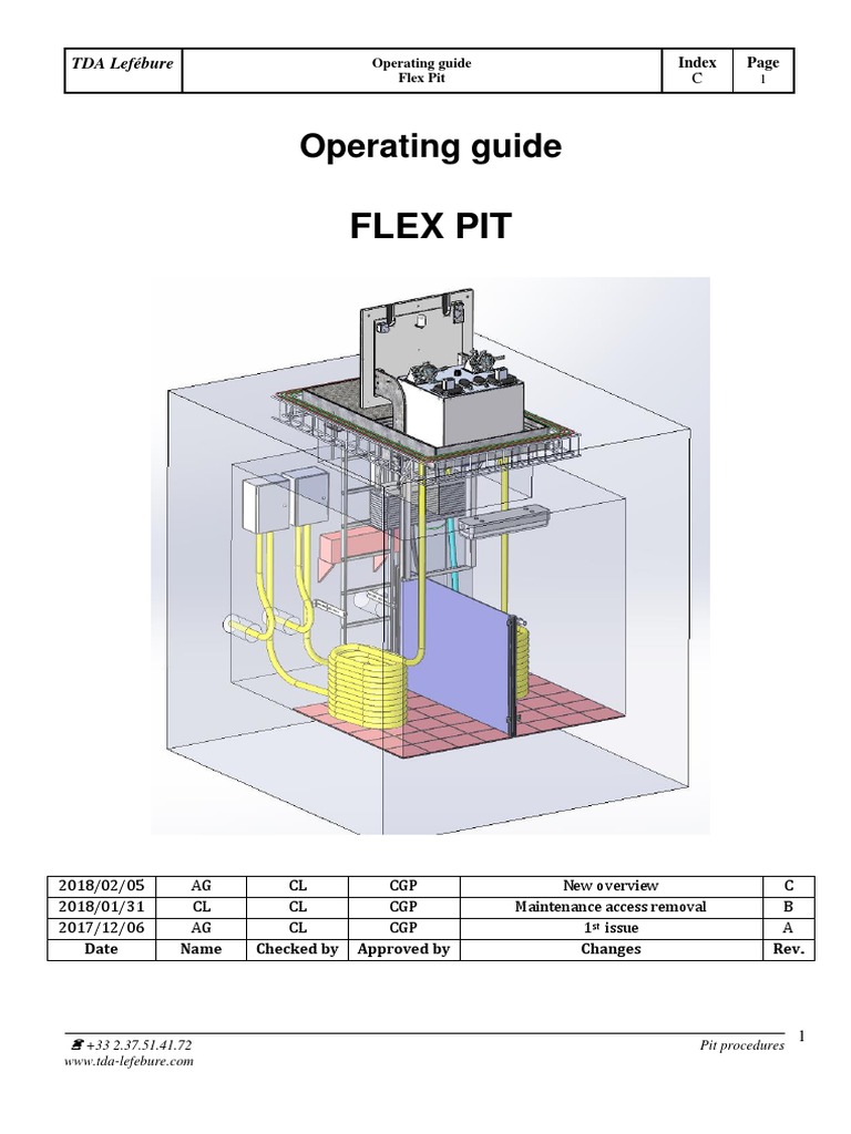 Operating Guide TDA Lefébure Flex Pit Rev C | PDF