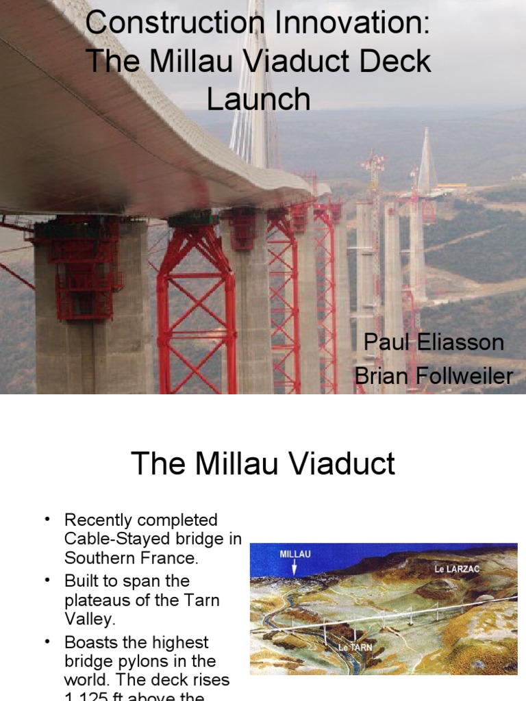 Millau Viaduct (Bridge) | PDF