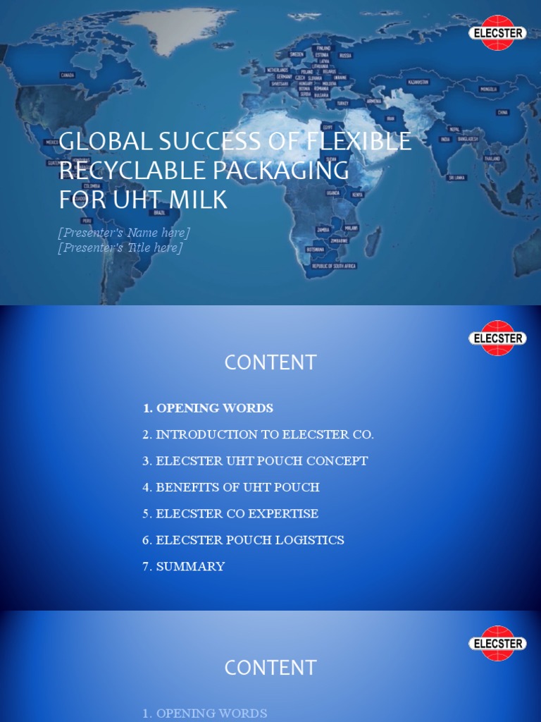 Elecster Company UHT Presentation | PDF