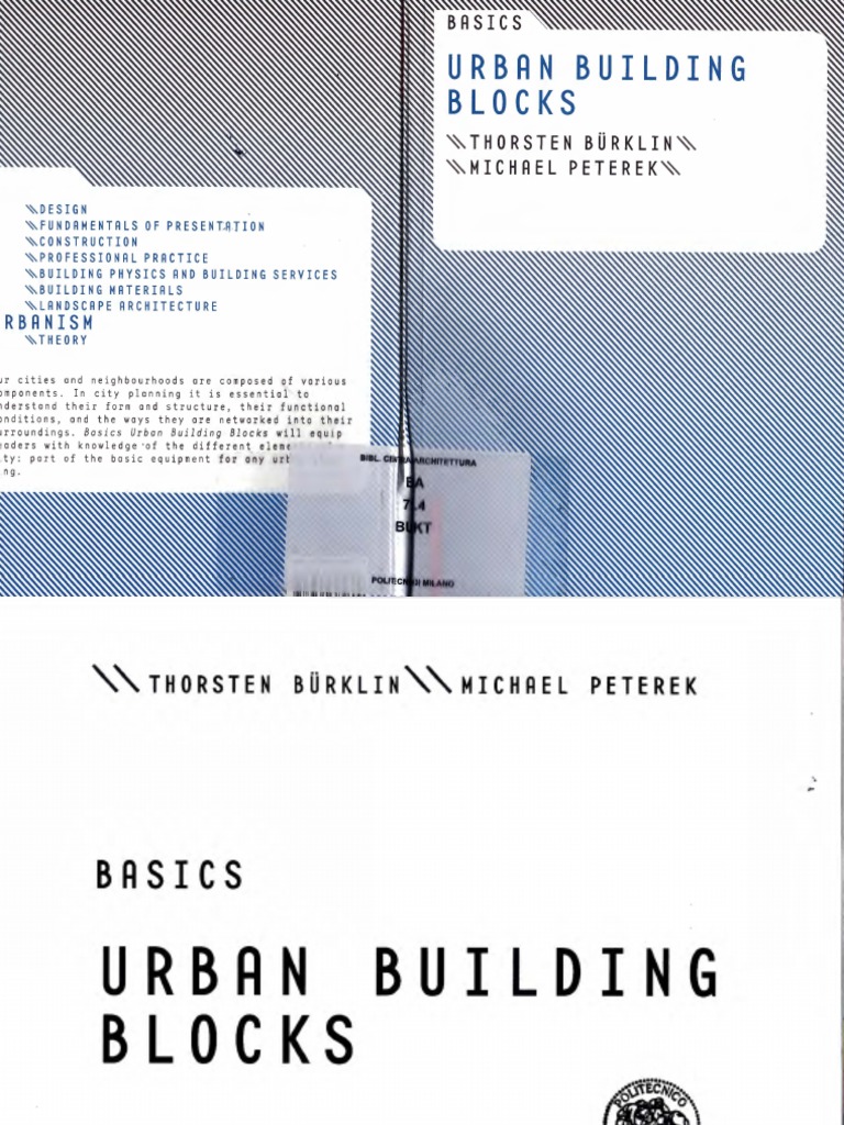 Basics of Urban Building Blocks | PDF