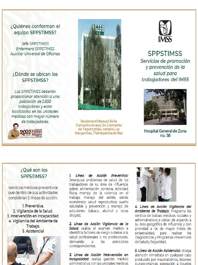 Triptico Sppstimss 2022 | PDF