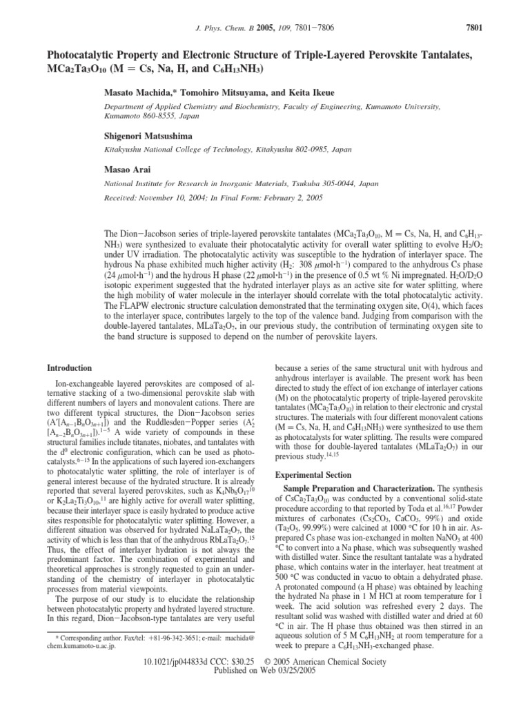 Machida 2005 | PDF | Science & Mathematics