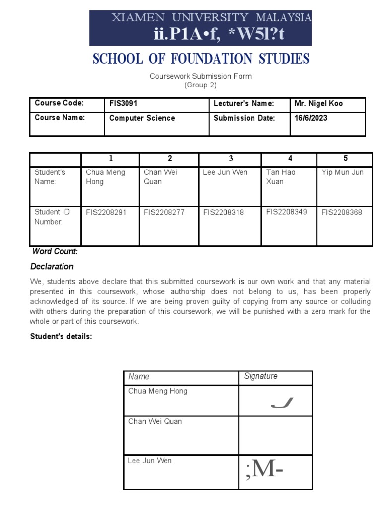 Final Documentation | PDF