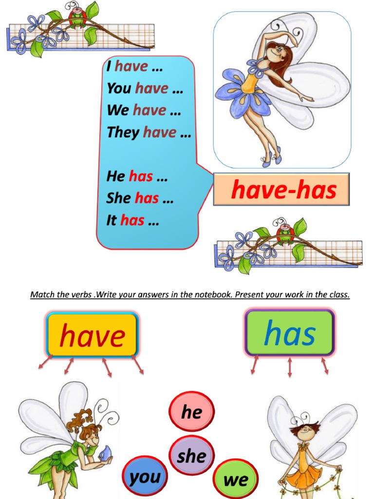Have Has | PDF