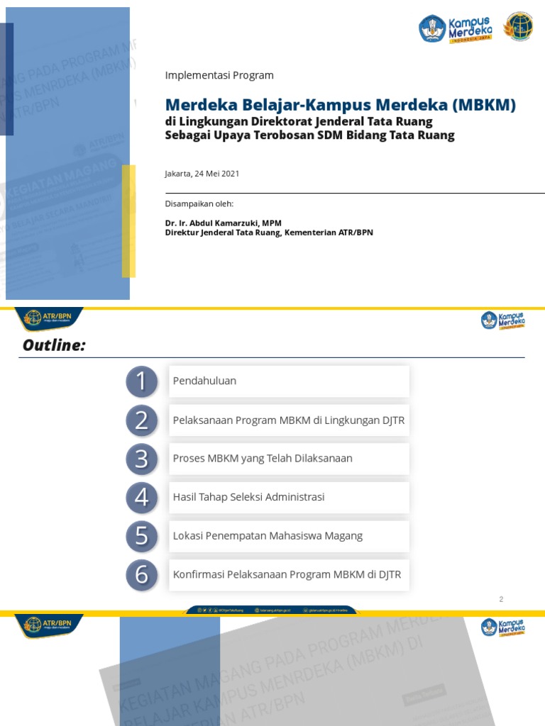 Paparan MBKM - Dirjen Taru - 24 Mei 2021 #3 | PDF