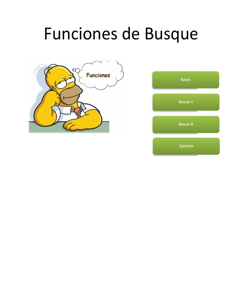 Funciones de Búsqueda | PDF