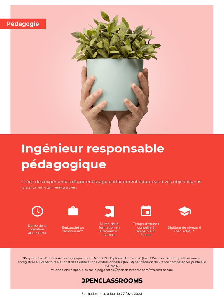 708 Ingenieur Responsable Pedagogique FR FR Standard | PDF