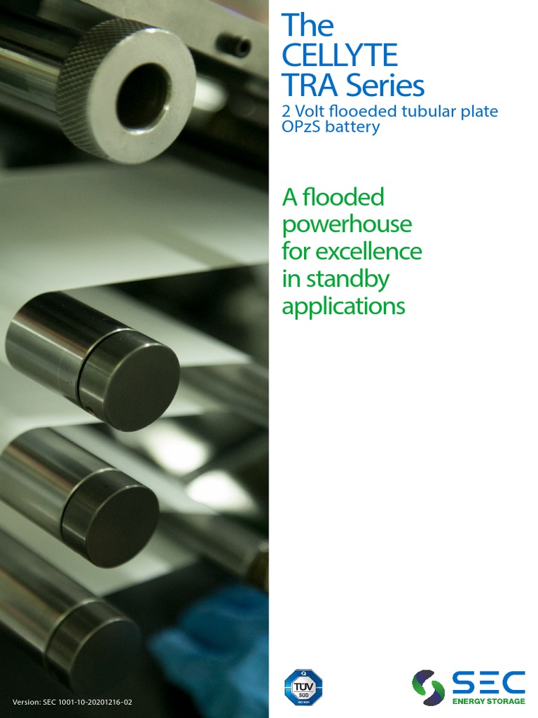 CELLYTE TRA SERIES Brochure | PDF