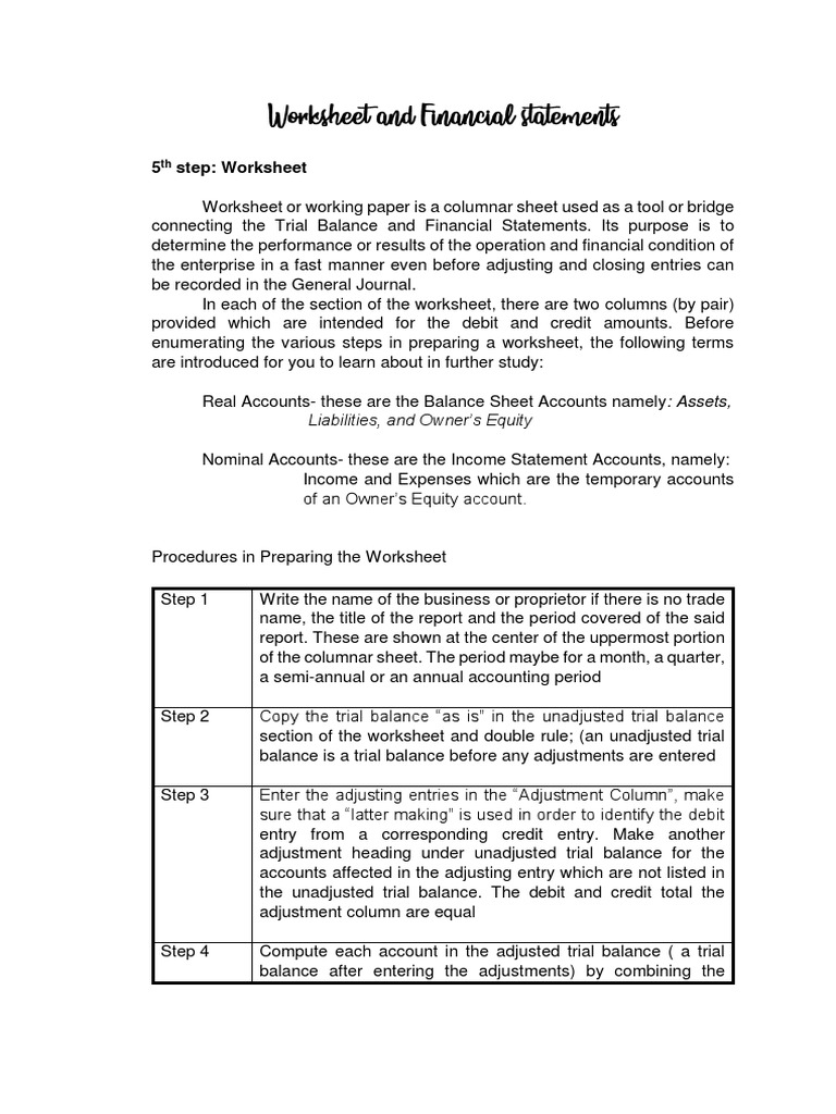 Lecture 5 - Module (Worksheet and FS) | PDF