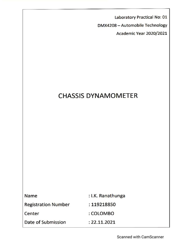 Sample Lab Report | PDF