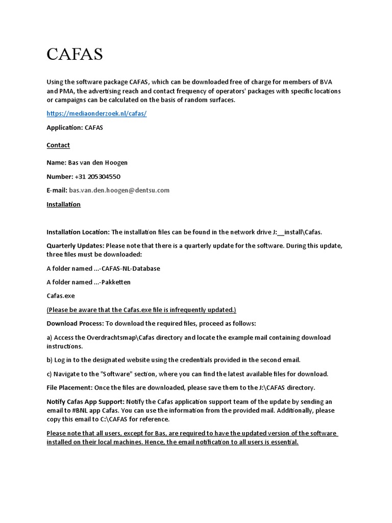 CAFAS | PDF | Computers