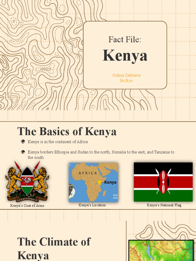 Kenya Fact File | PDF | Social Science