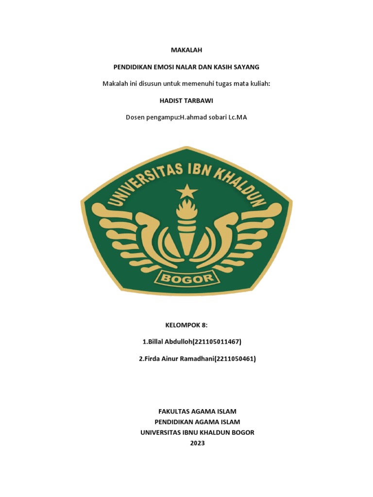 Kel 8 Hadist Tarbawi | PDF