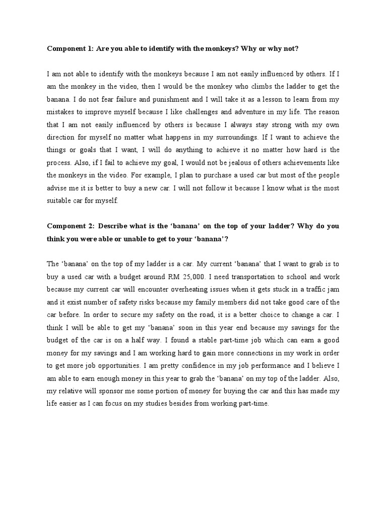 CW1 Monkey and Banana | PDF