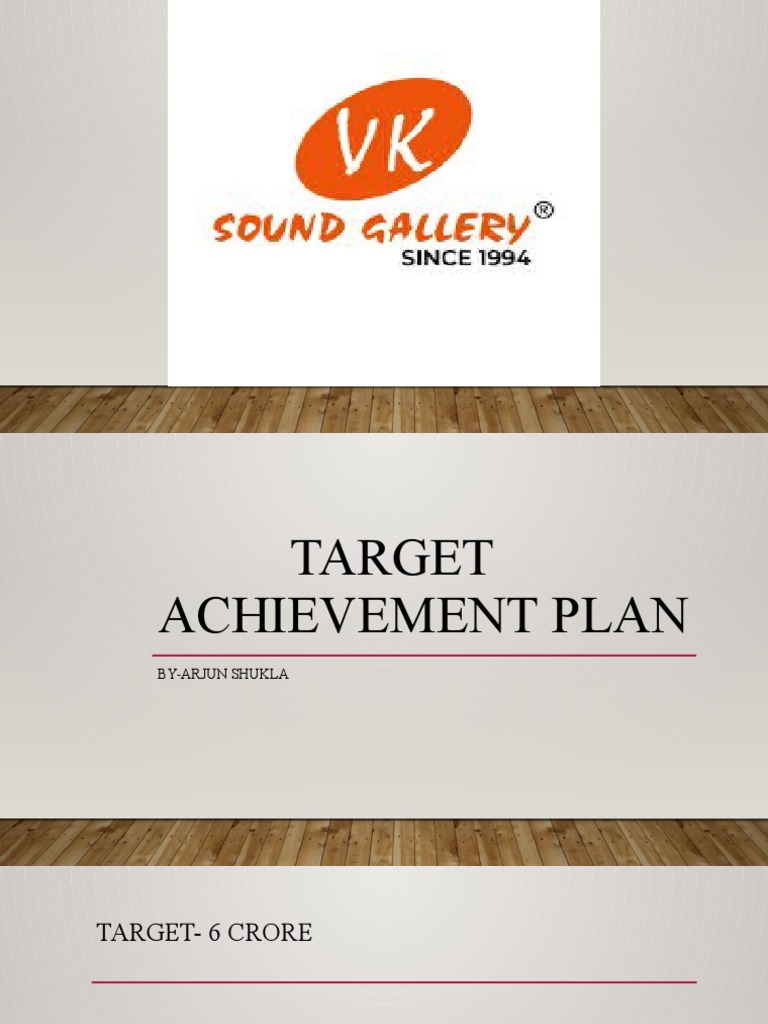 Target Achievement Plan | PDF