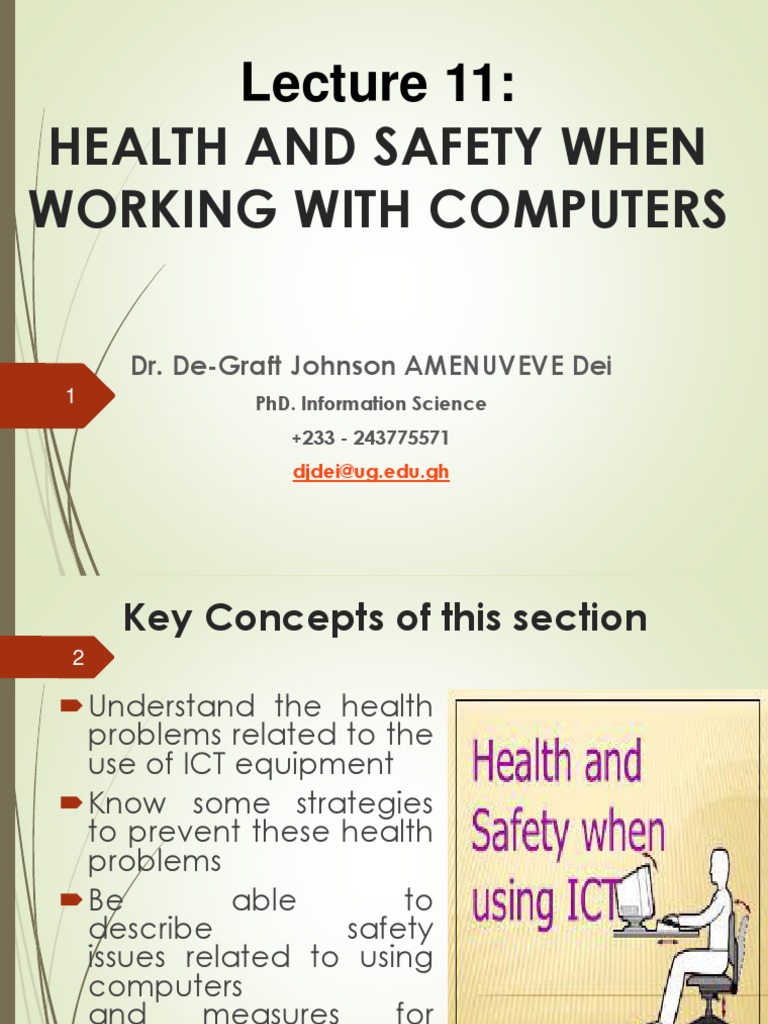 11. Health & Saftey Issues | PDF