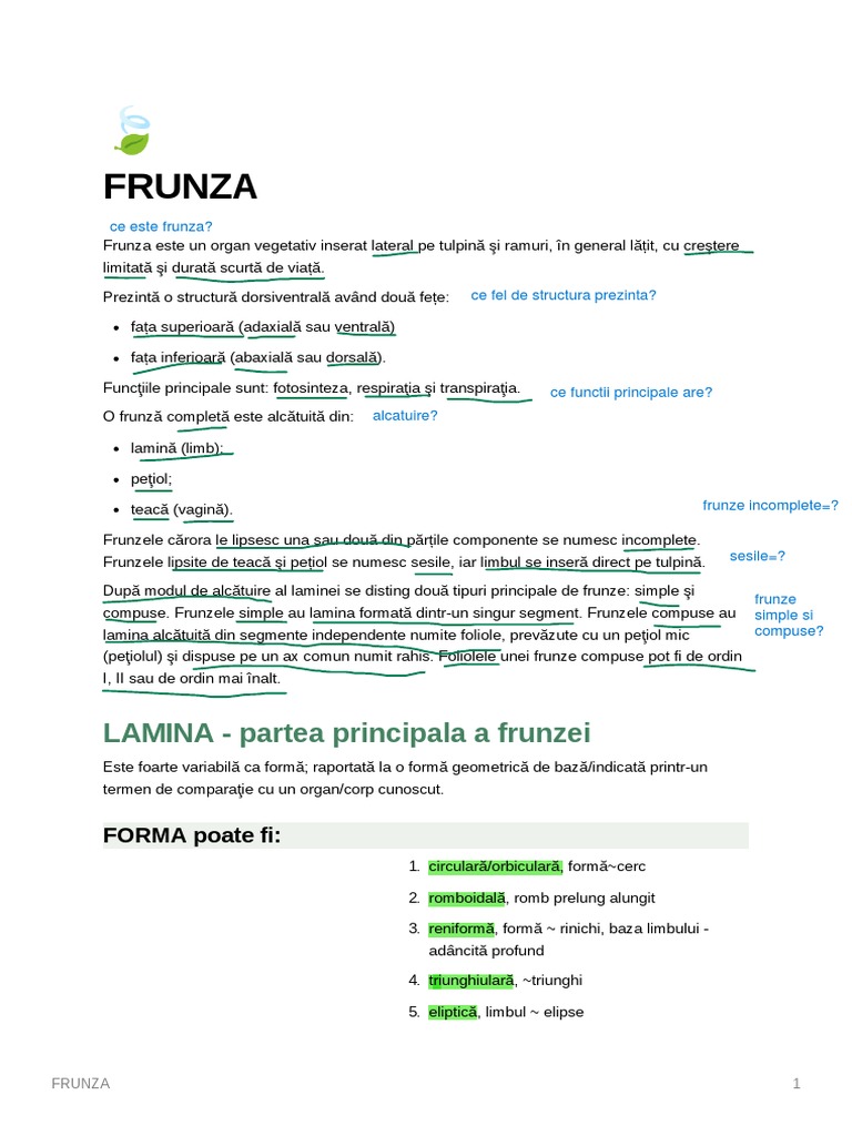 FRUNZA | PDF