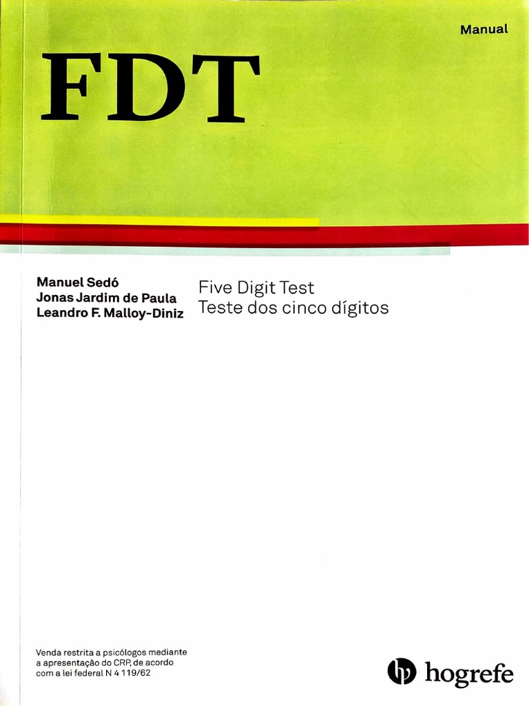 FDT Manual - Parte 1 | PDF