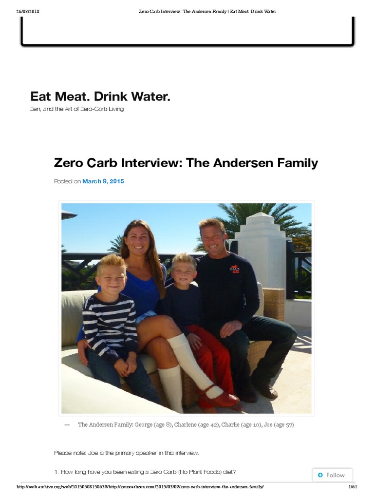 The Andersen Family | PDF