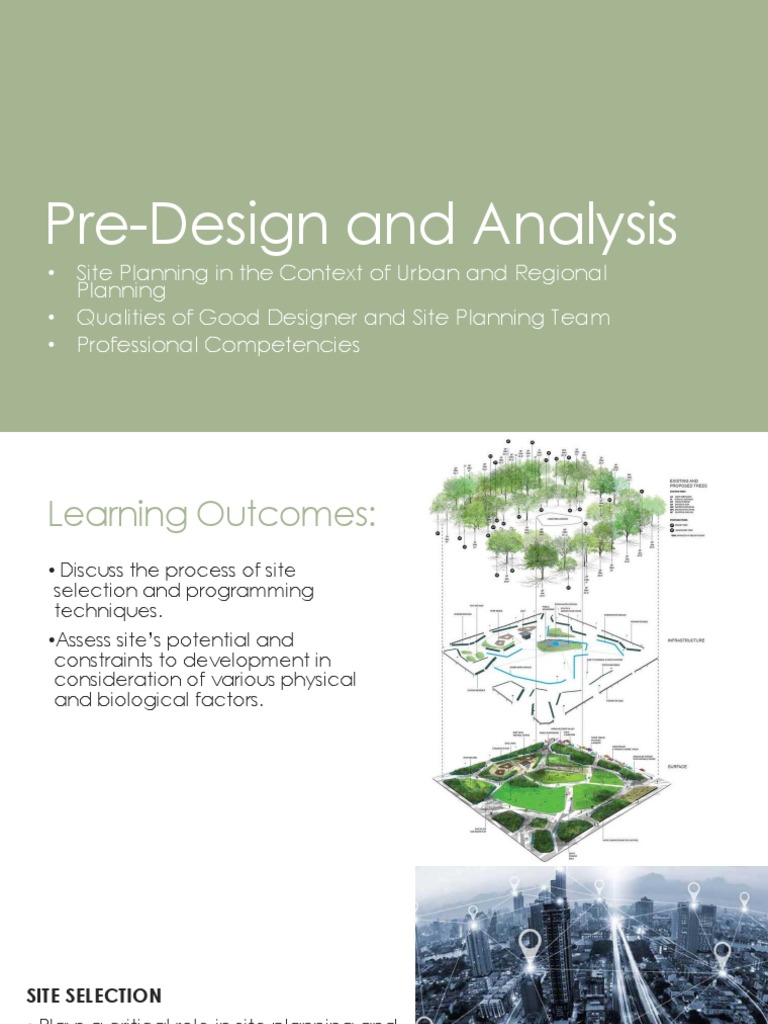 Pre-Design & Analysis | PDF