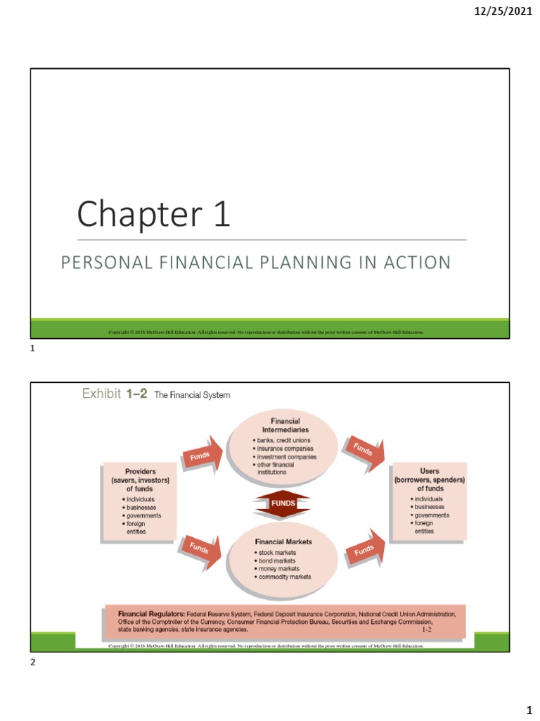 Chapter 1 Personal Finance Planning in Action | PDF