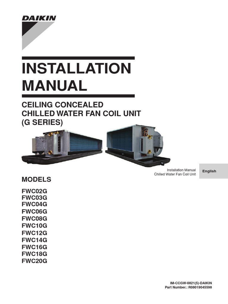 IM Daikin FWC G | PDF