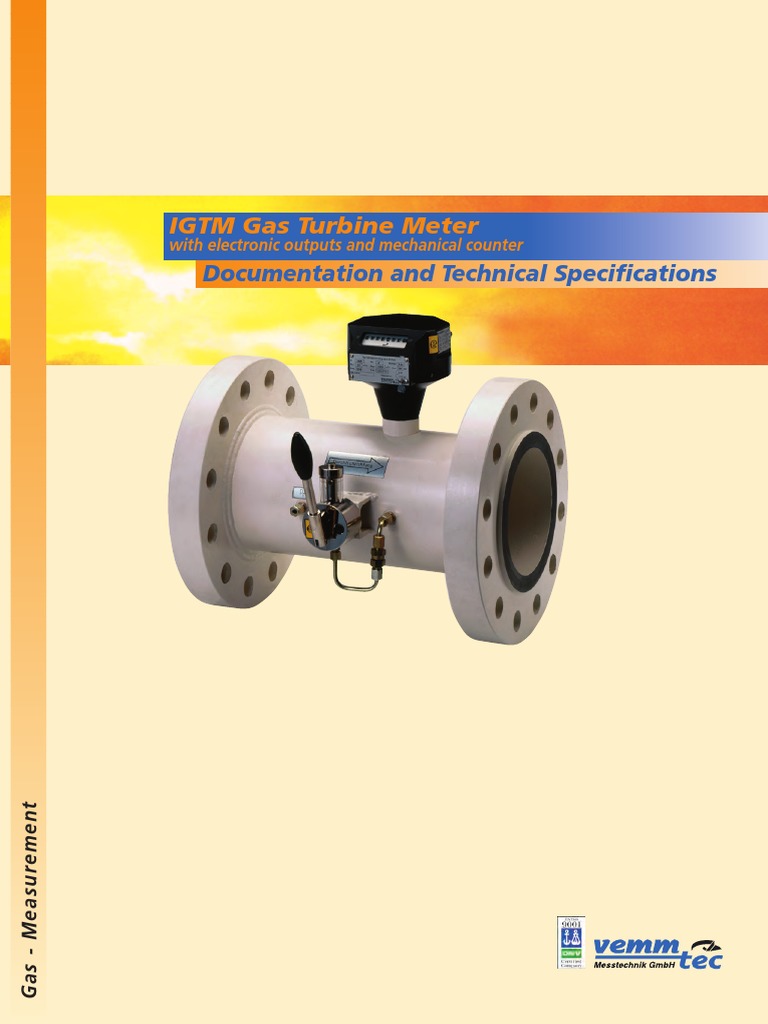 Compteur IGTM - GAS - Turbine - Meter - Brochure - en | PDF