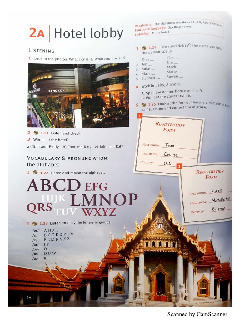 Unit 2 Straightforward A1 Student Book | PDF