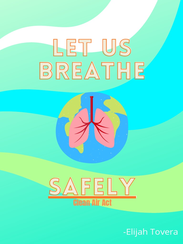 clean air act poster - elijah tovera (1) | PDF