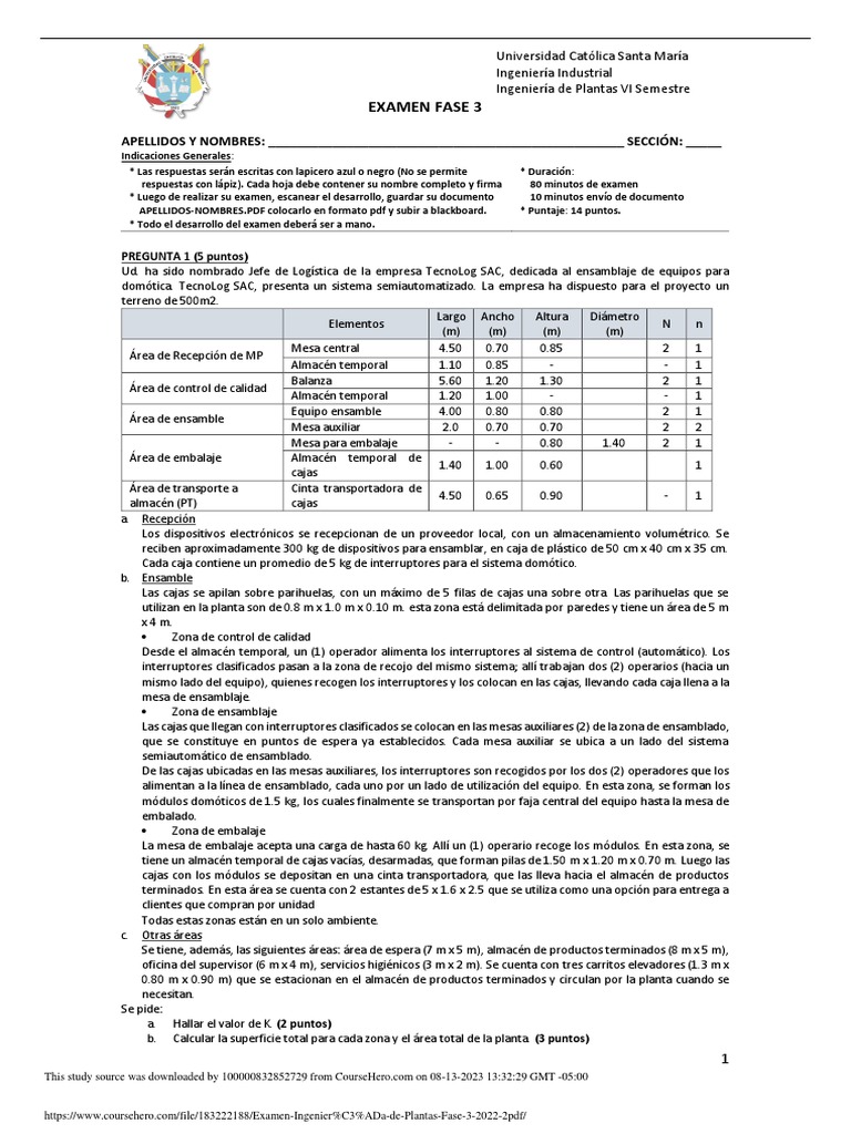Examen 2022 F3 | PDF | Tecnología