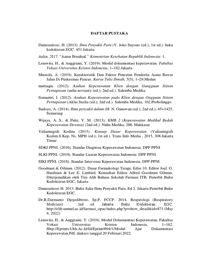 Daftar Pustaka | PDF