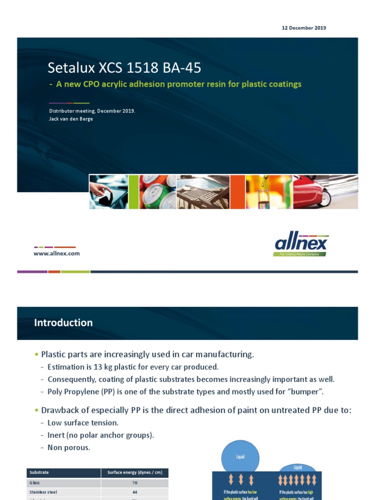 Setalux XCS 1518 BA - 45 | PDF