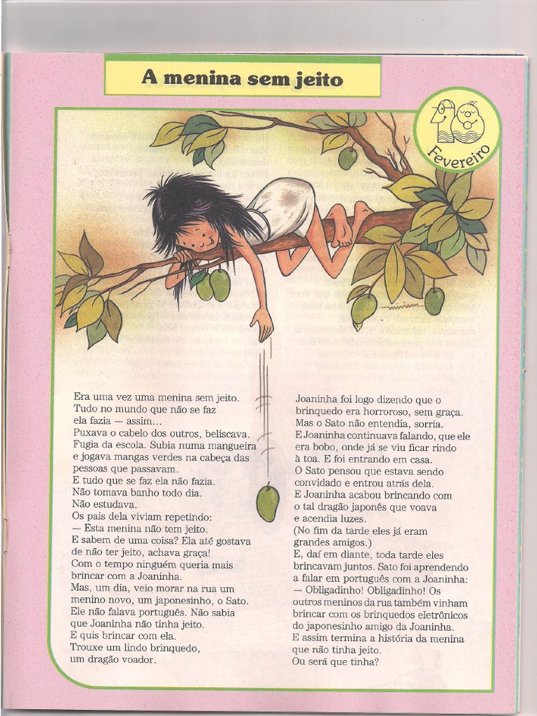 A Menina Sem Jeito | PDF