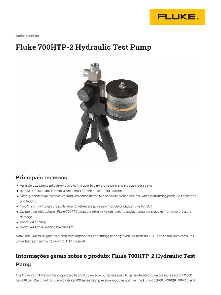 Fluke 700htp 2 | PDF