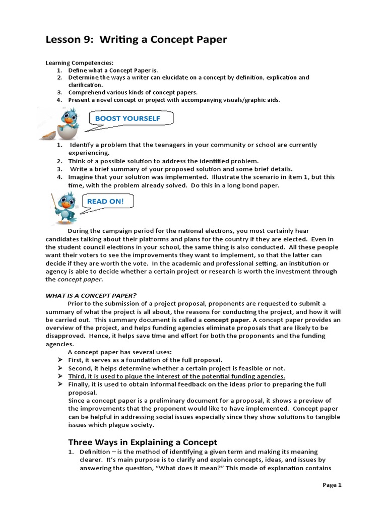 Module - Concept Paper | PDF