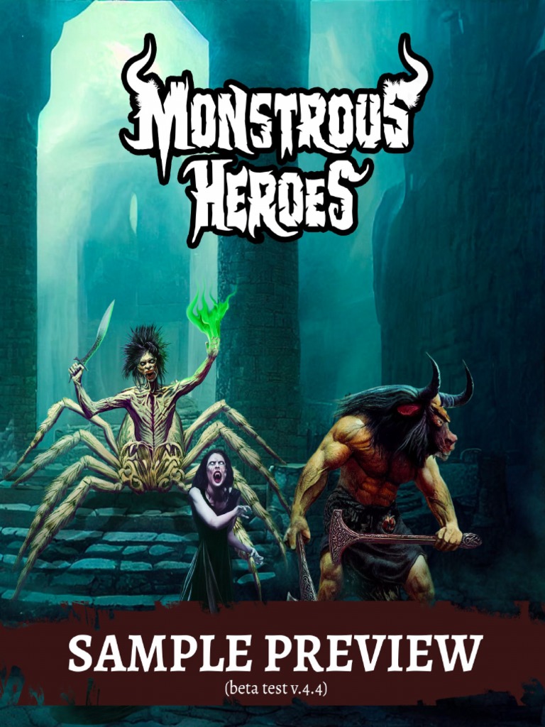 Monstrous Heroes: Minotaur Class Guide | PDF