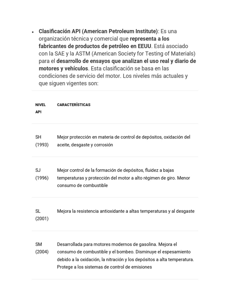 Clasificación API | PDF