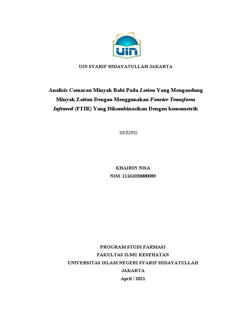 Ftir | PDF