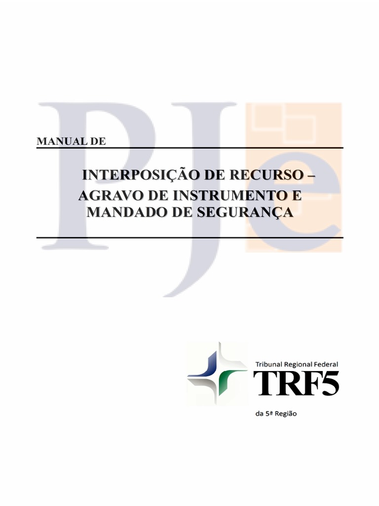 Manual de Interposicao de Recurso Advogado Procurador | PDF Manual de Interposicao de Recurso Advogado Procurador | PDF