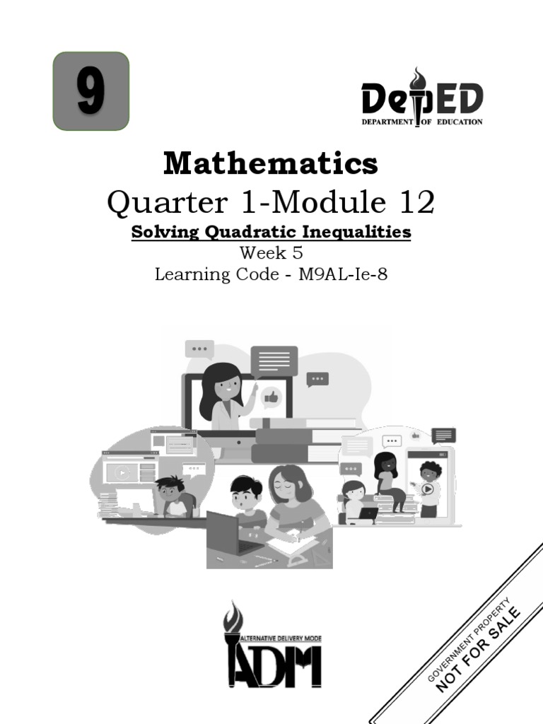 Math9 Quarter1 Module12 FINAL-V3-1 | PDF