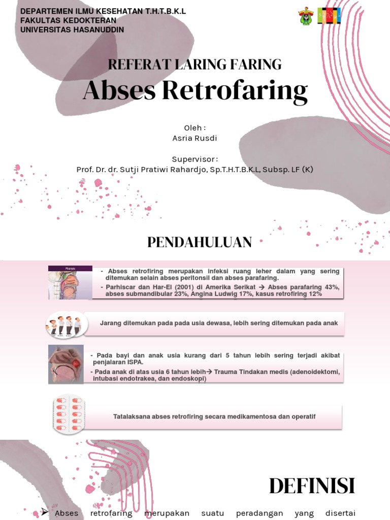 Abses Retrofaring | PDF