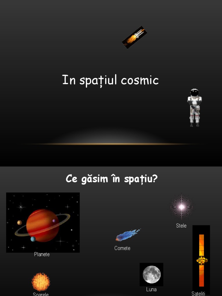 In Spatiul Cosmic | PDF
