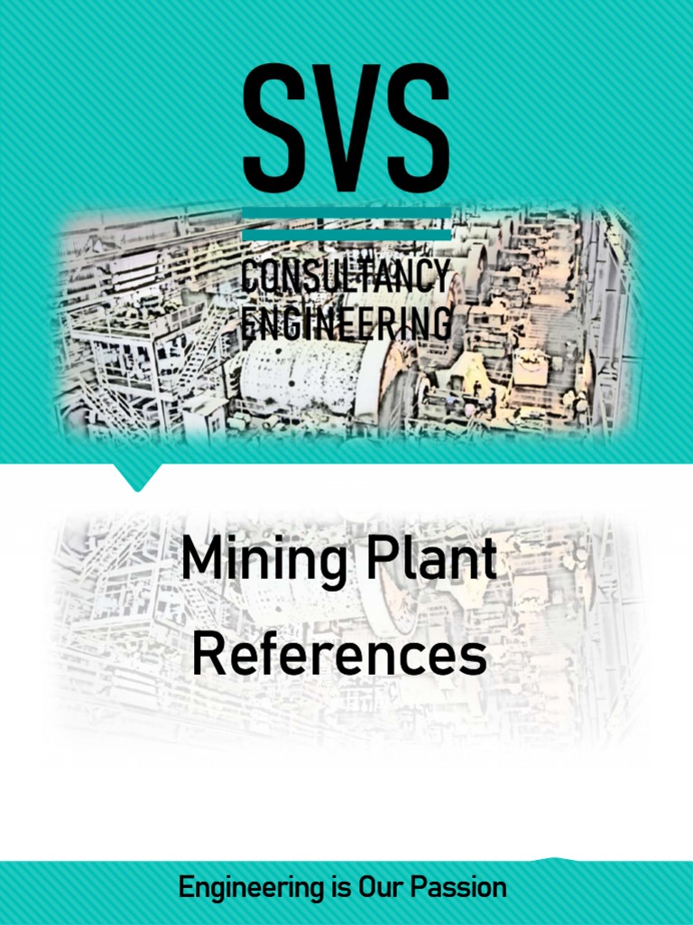 04 SVS Mining Plant References | PDF
