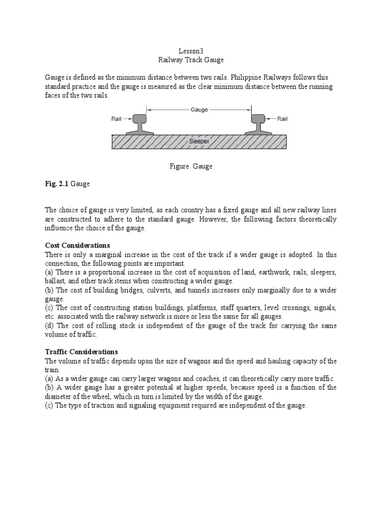Highway and Railroad Engineering - Classwork | PDF Highway and Railroad Engineering - Classwork | PDF