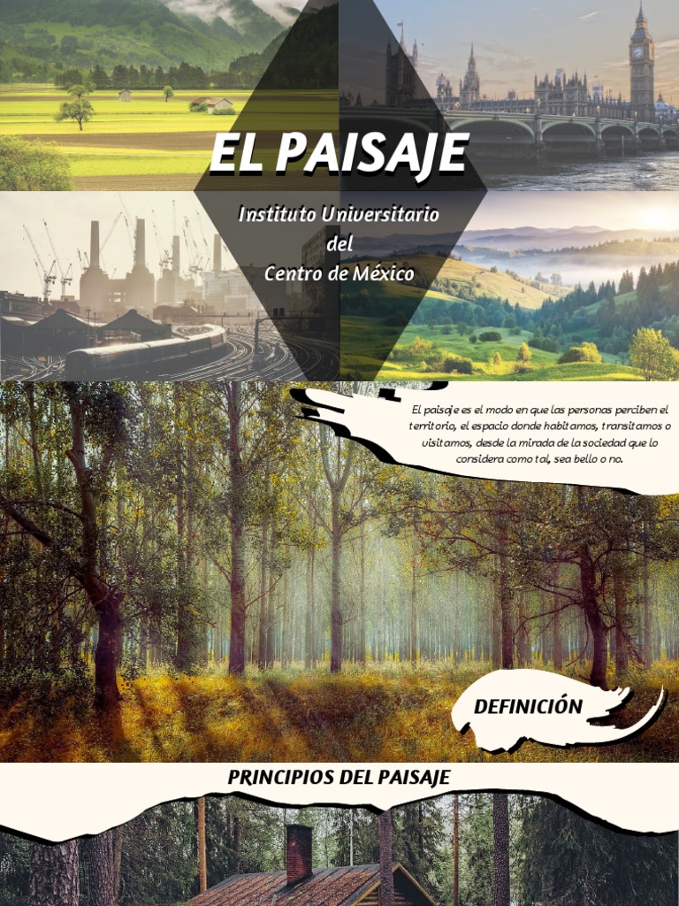 El Paisaje - Educem | PDF | Paisaje | Entorno natural