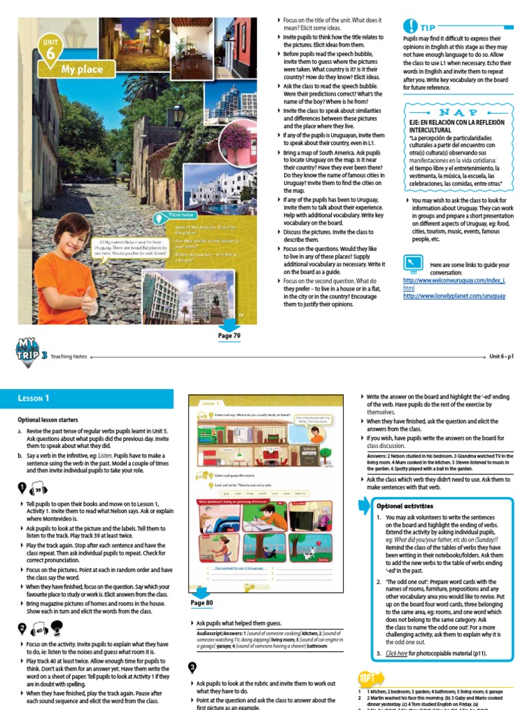 Unit6 My English Trip | PDF | Language Arts & Discipline | Art