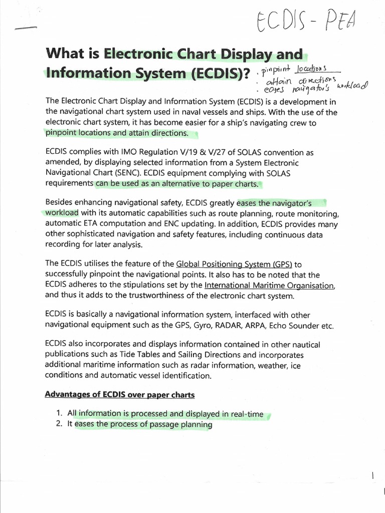 Ecdis Pdf
