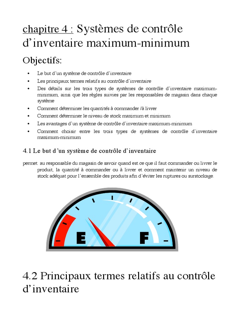 Chap4 Inventaire | PDF